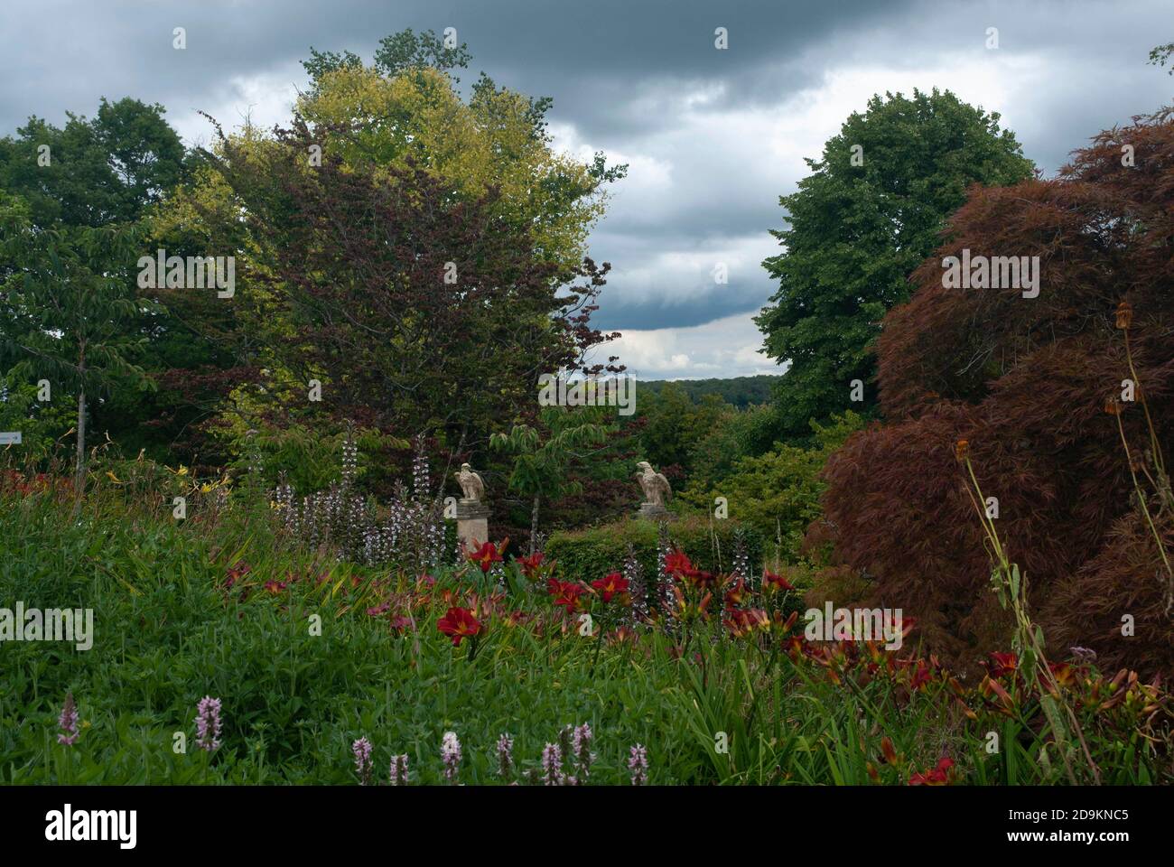 The gardens of the American Museum - Claverton Manor - Bath Somerset UK ...