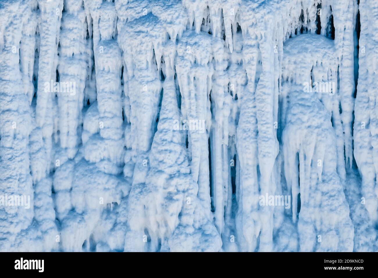 Ice formations. Forms of frozen water Stock Photo - Alamy