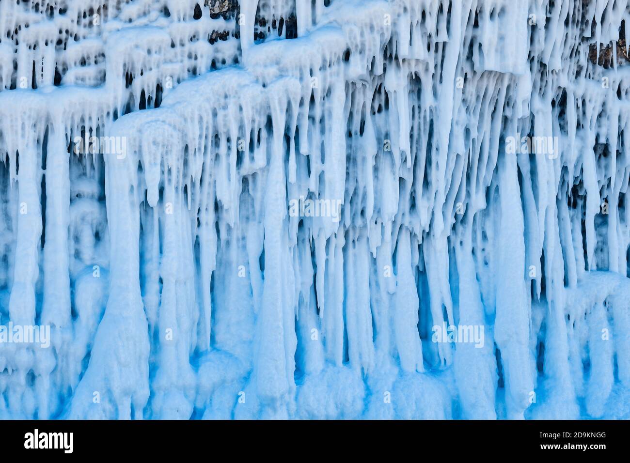 Ice formations. Forms of frozen water Stock Photo - Alamy