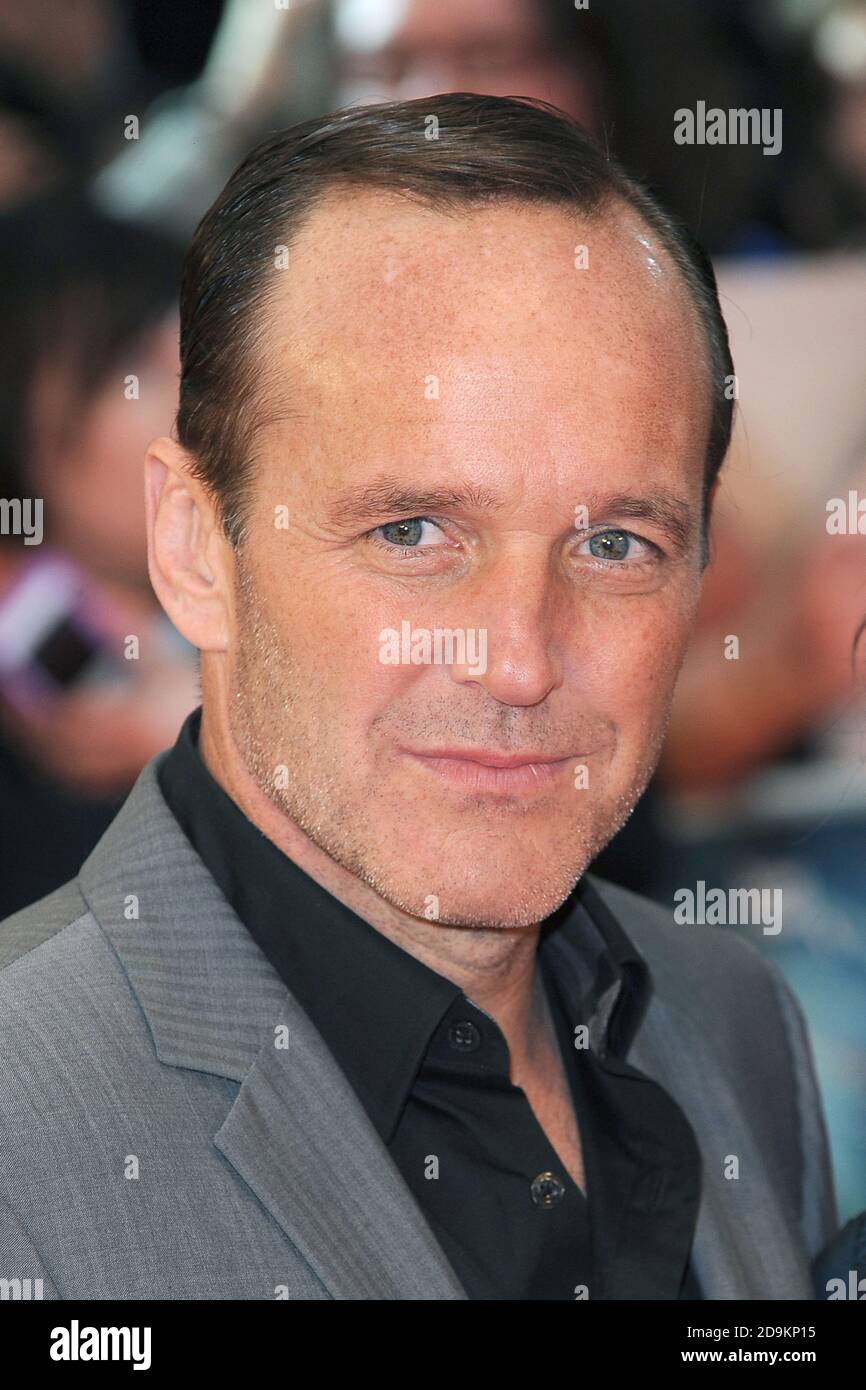 Clark Gregg attends The European Premiere of Marvel Avengers Assemble ...