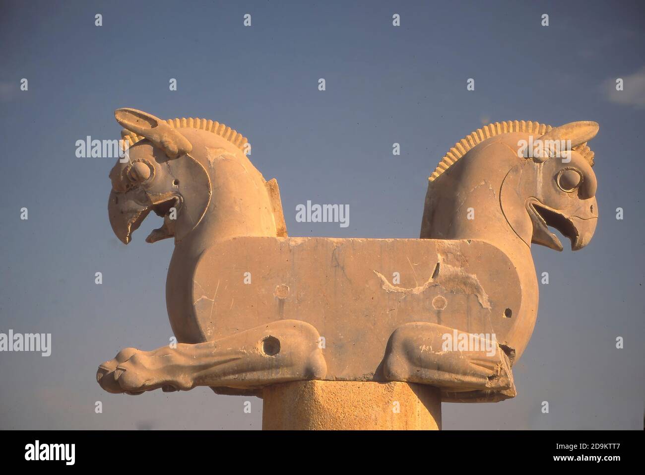 Griffin Column head (capital city of Persian empire, Darius ...