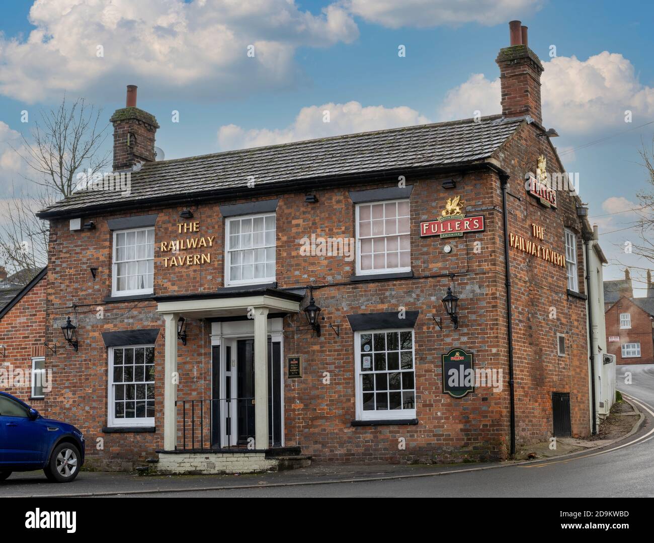 The Railway Tavern, Station Road, Hungerford, Berkshire, England, UK ...