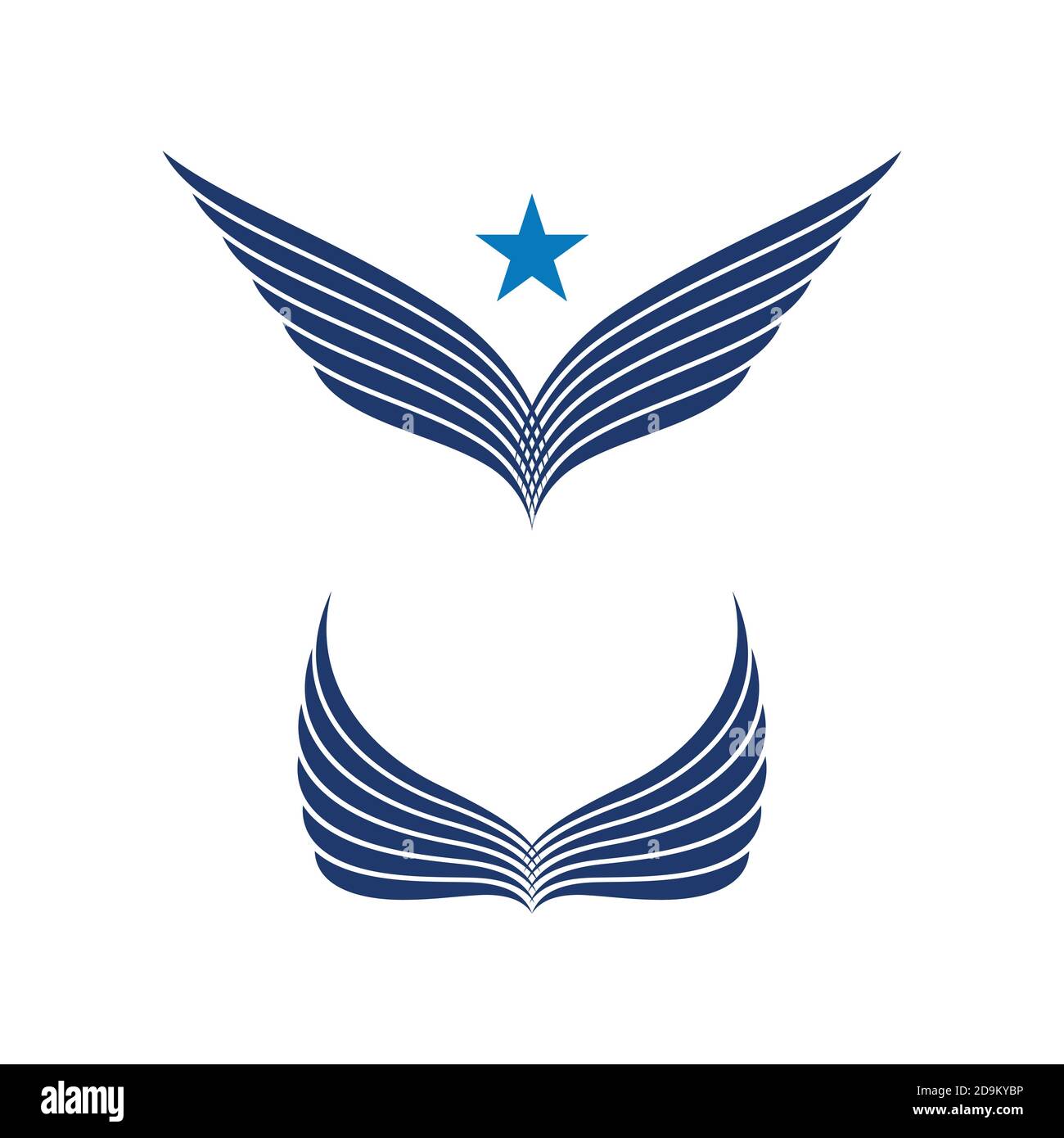 Elegant wing design hi-res stock photography and images - Alamy