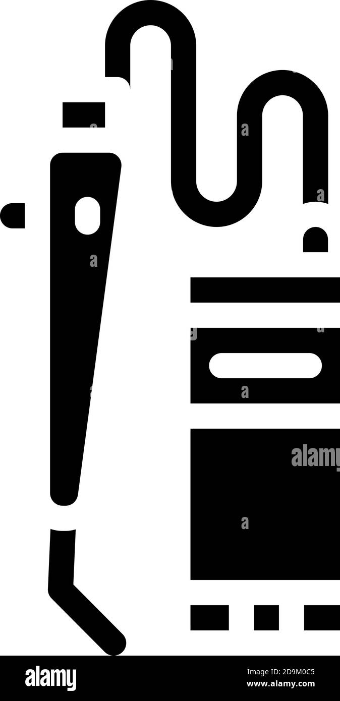 laser therapy glyph icon vector illustration sign Stock Vector Image ...