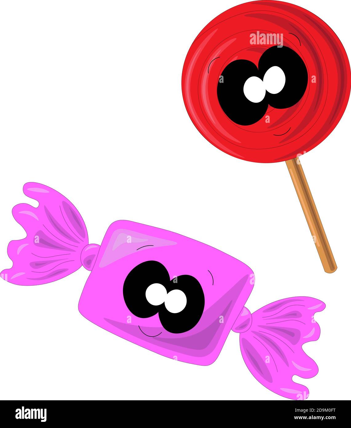 Caramel candy toffee in Stock Vector Images - Alamy