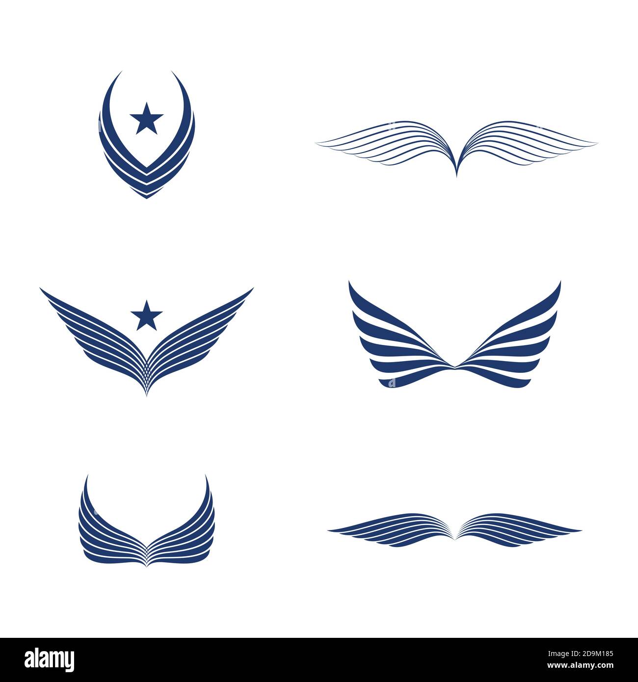 Elegant wing design hi-res stock photography and images - Alamy