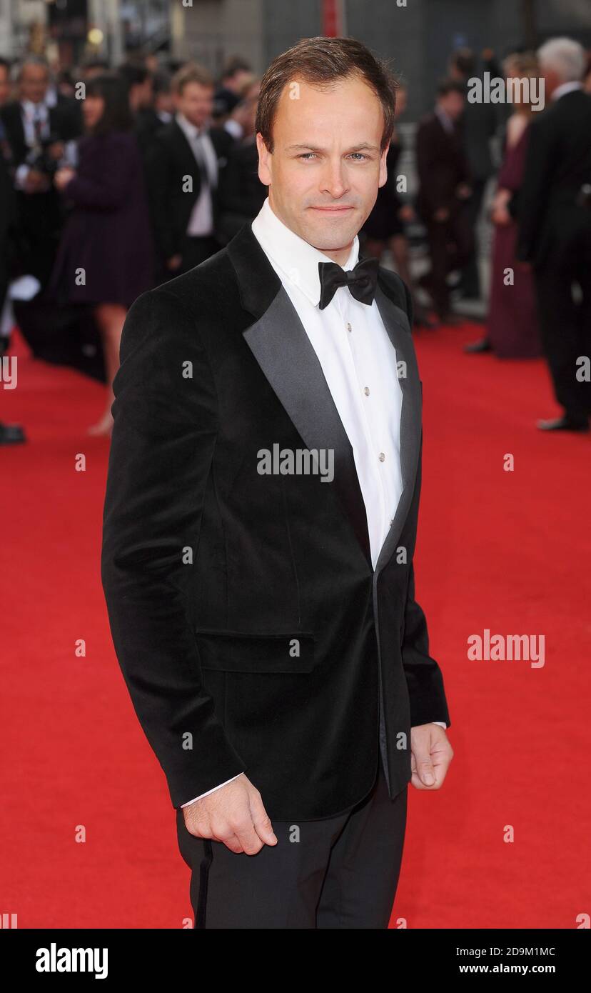 Jonny Lee Miller attends the Olivier Awards 2012 at the Royal Opera ...
