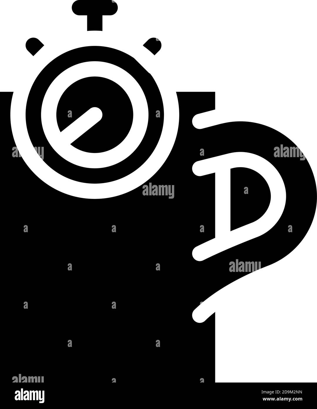 coffee break relax time glyph icon vector illustration Stock Vector ...