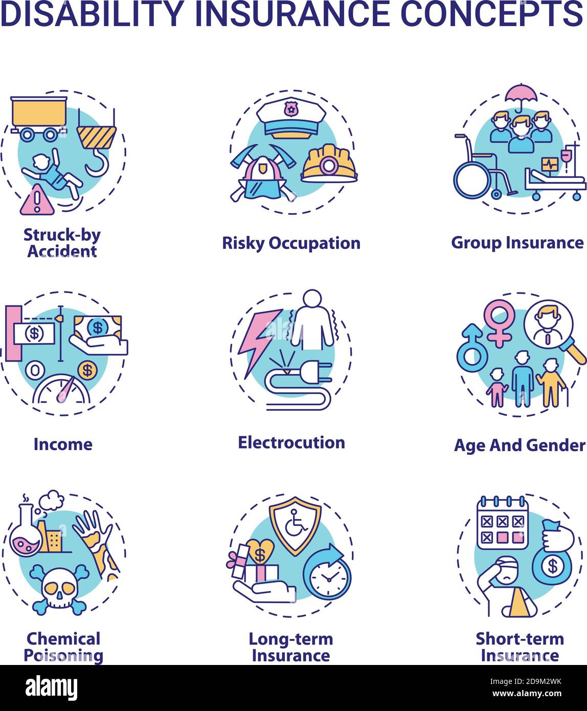 Disability support workplace Stock Vector Images - Alamy