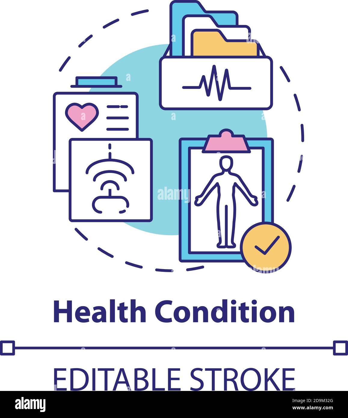 Medical condition icon hi-res stock photography and images - Alamy