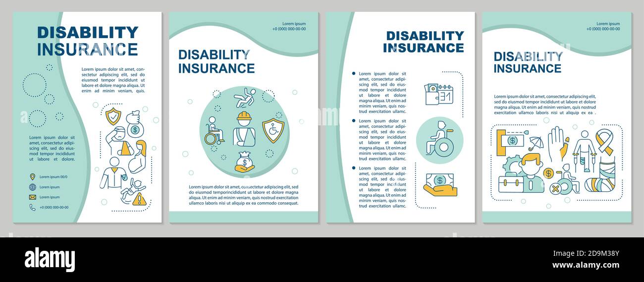 Disability Insurance Infographics