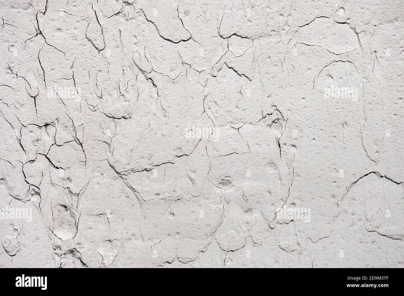 Closeup of cracked and grainy white stucco wall Stock Photo - Alamy