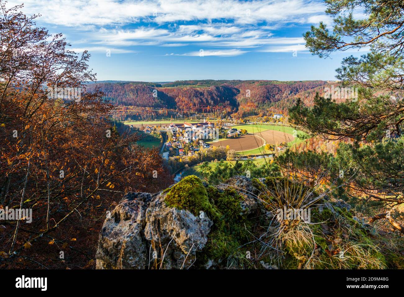 Beuron in upper Danube valley, Germany Stock Photo - Alamy
