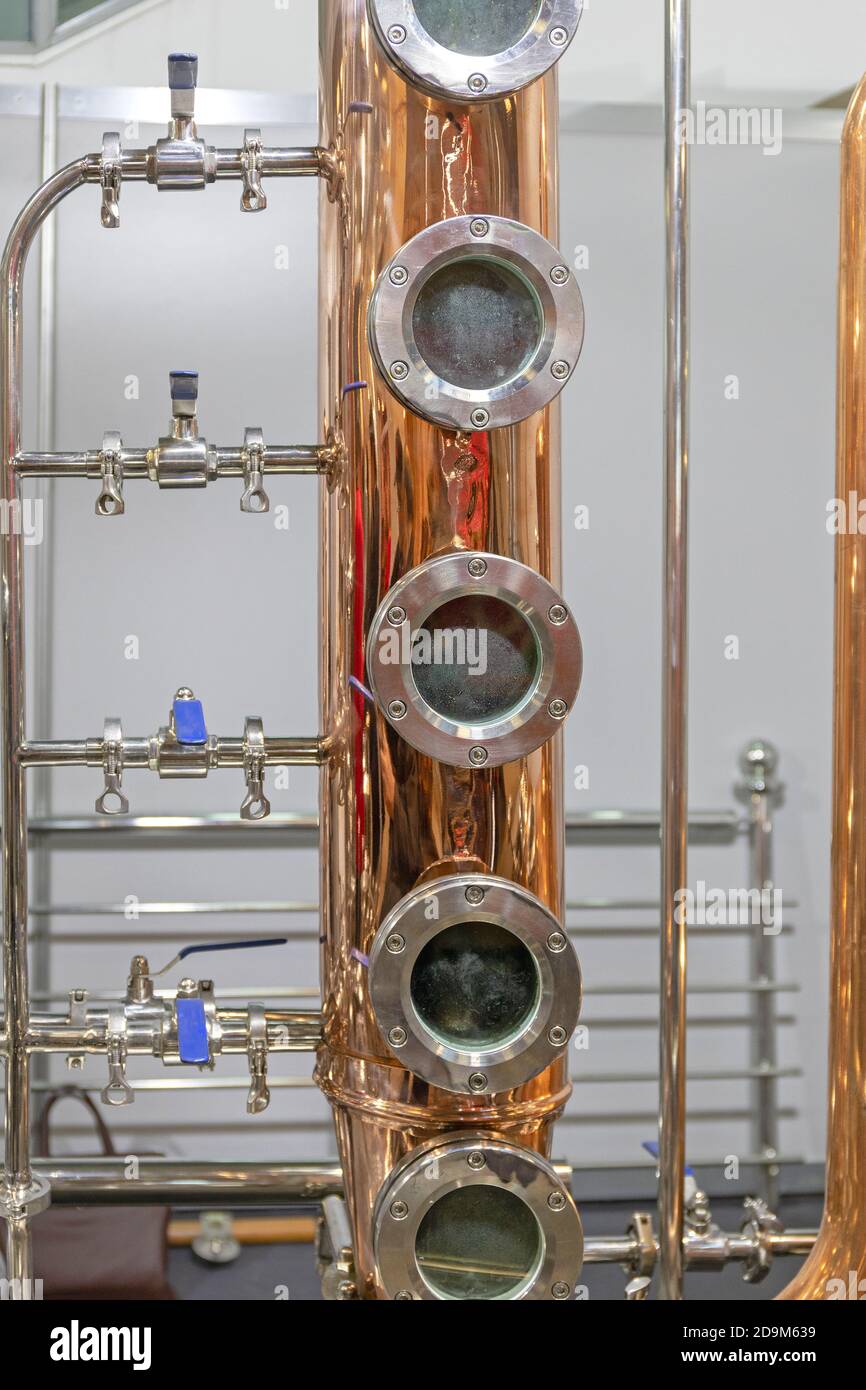 Column still distillation whisky hi-res stock photography and images ...