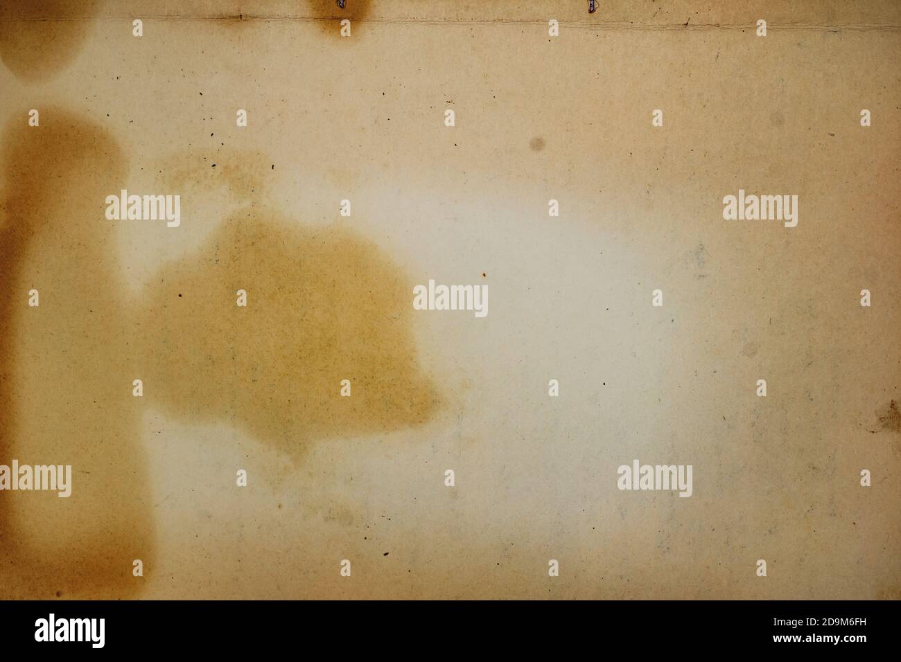 Aging, worn paper with water stains and rough edges Stock Photo - Alamy