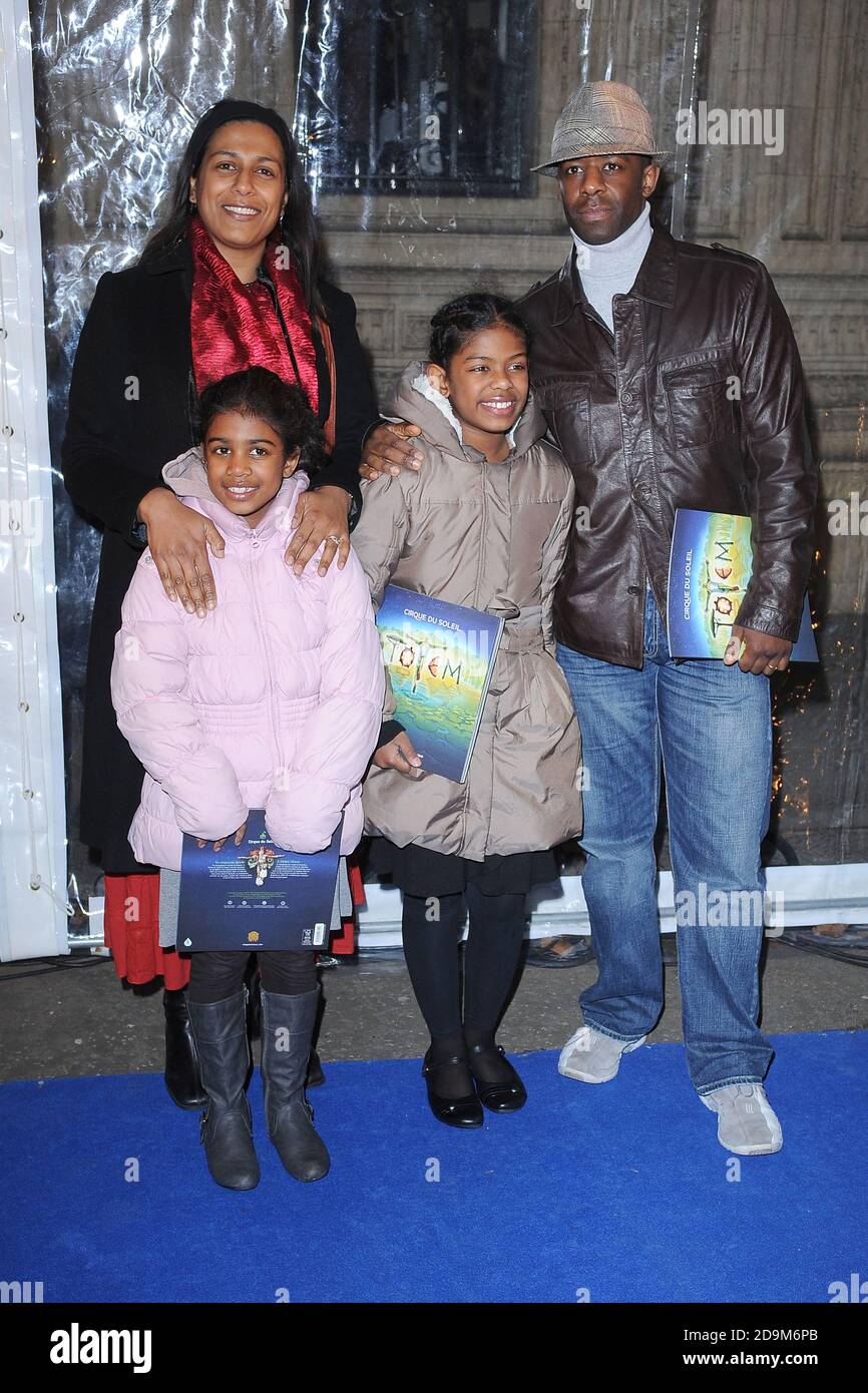 Adrian Lester attends The Cirque Du Soleil UK Premiere of Totem, Royal ...