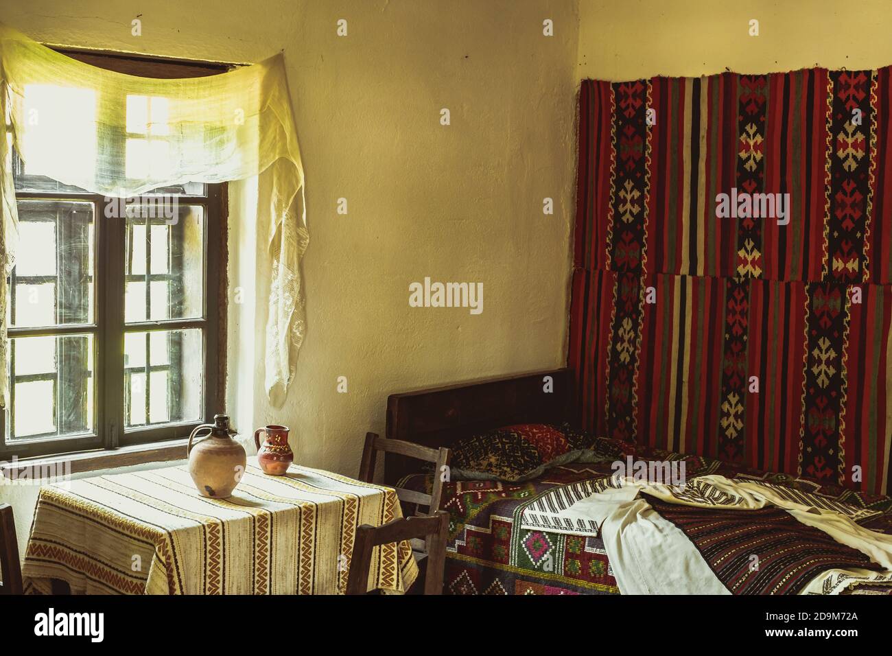 Sibiu, Romania - June 27, 2020. Traditional Romanian folk house ...