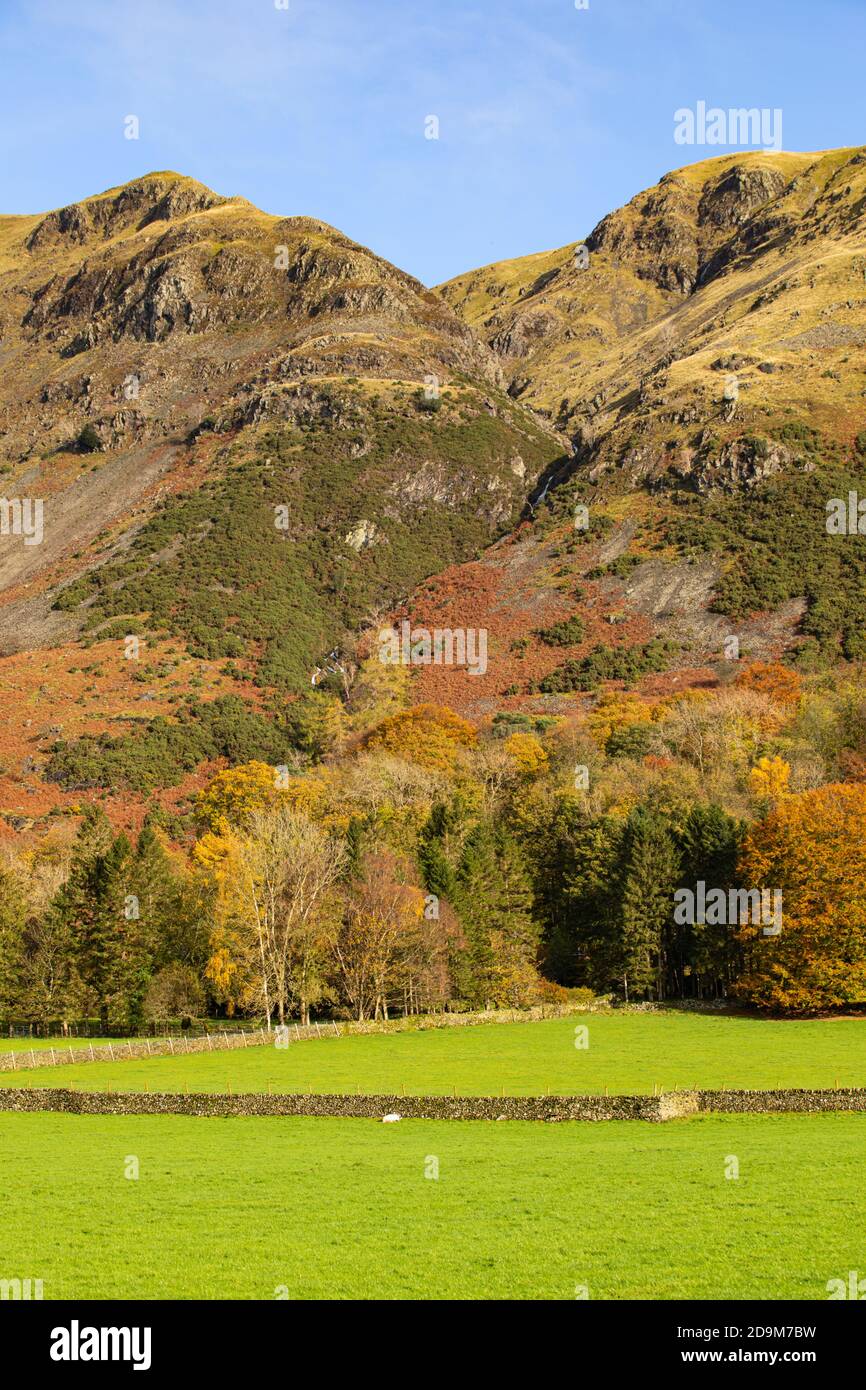 Bram Crag Lake District Stock Photo - Alamy
