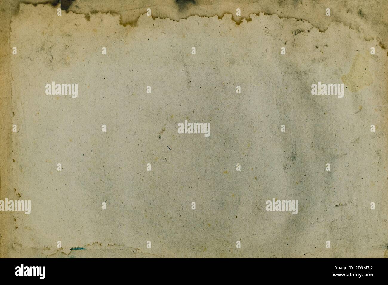 Aging, worn paper with water stains and rough edges Stock Photo - Alamy