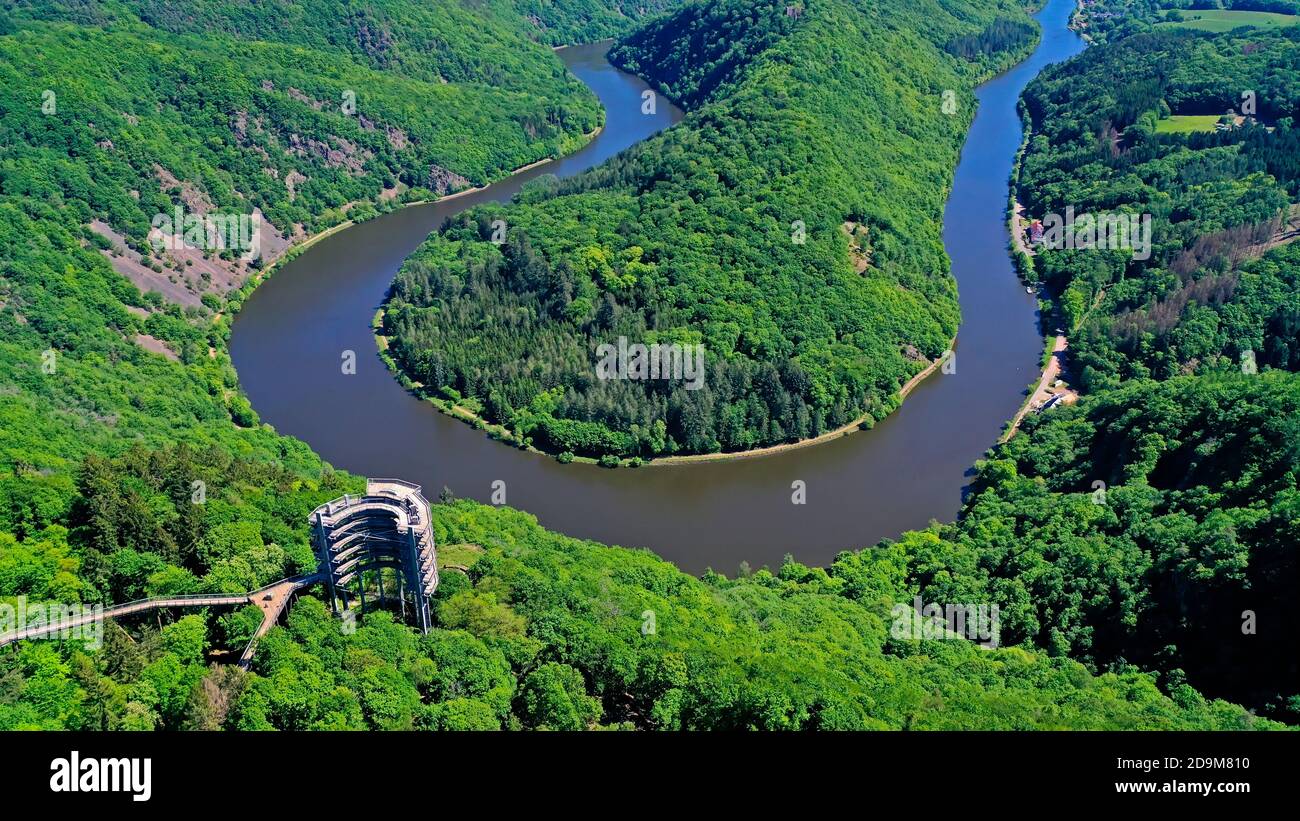 Saar loop, mettlach germany hi-res stock photography and images - Alamy