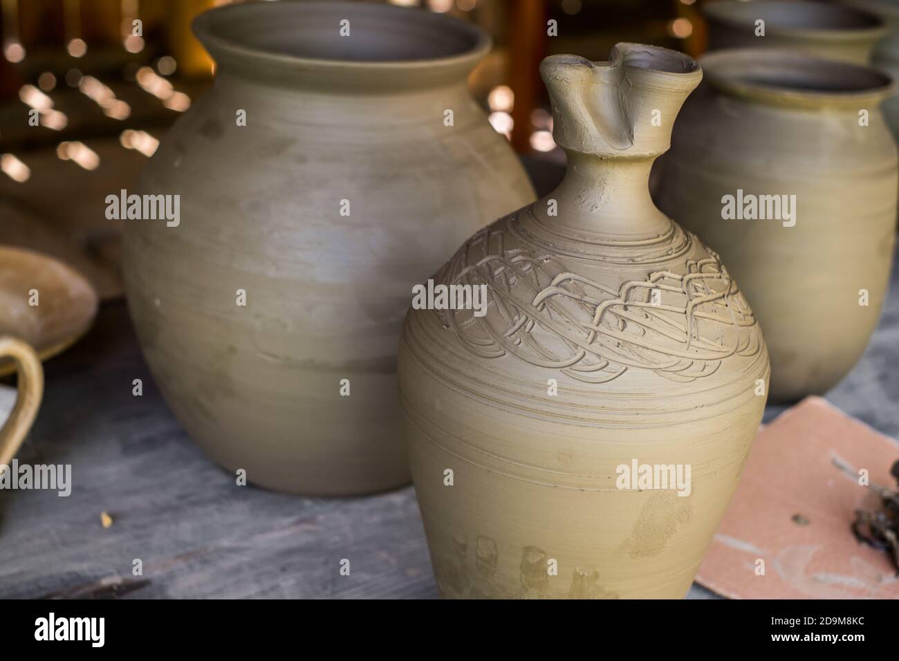 Clay drinking vessels hi-res stock photography and images - Alamy