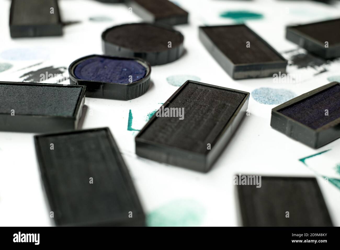 Blue ink stamp hi-res stock photography and images - Alamy