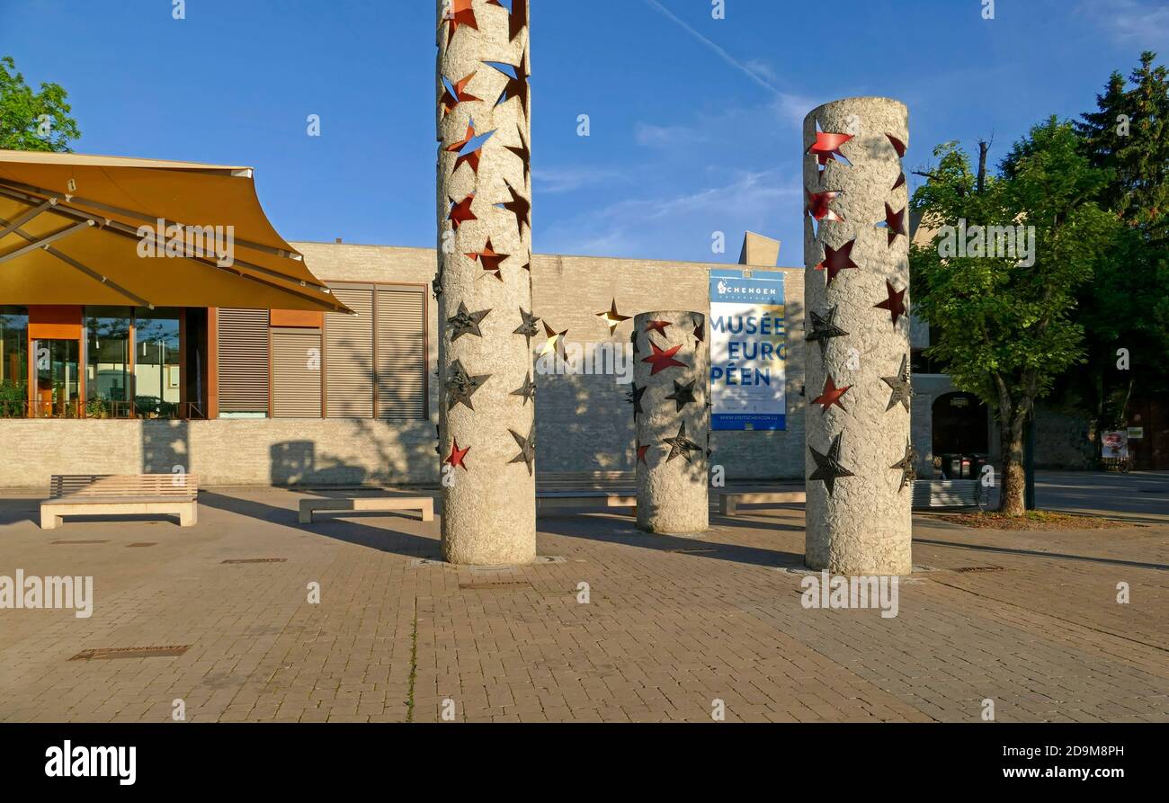 Europa Museum in Schengen, Upper Moselle, Canton Remich, Grand Duchy of ...