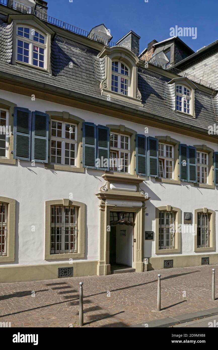 Karl marx house trier germany hi-res stock photography and images - Alamy