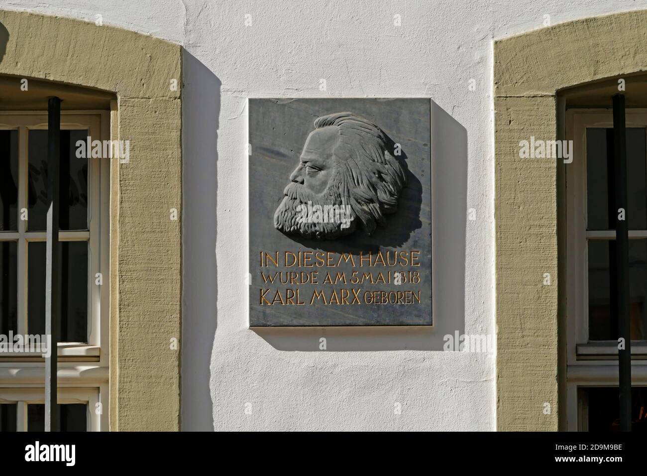 Karl Marx House, Trier, Moselle, Rhineland-Palatinate, Germany Stock ...