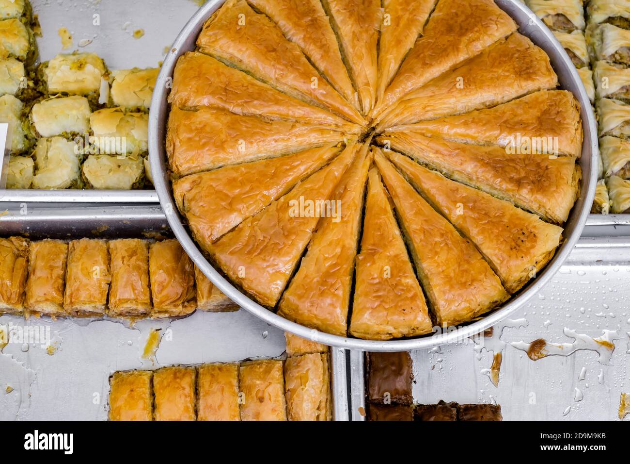 Burma baklava, turkish dessert sweet Stock Photo - Alamy