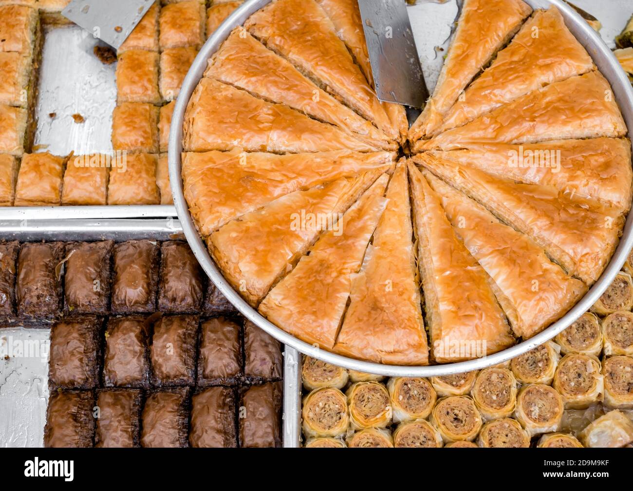 Burma baklava, turkish dessert sweet Stock Photo - Alamy