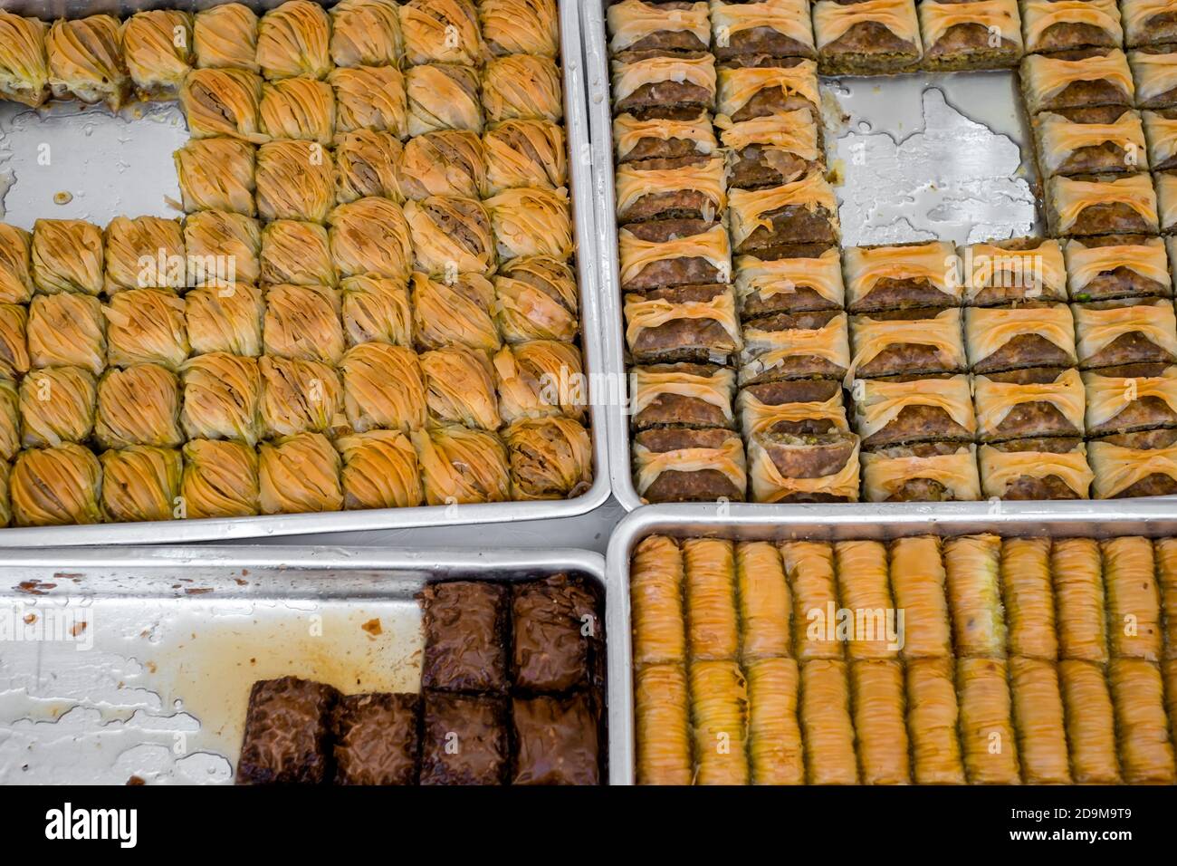 Burma baklava, turkish dessert sweet Stock Photo - Alamy