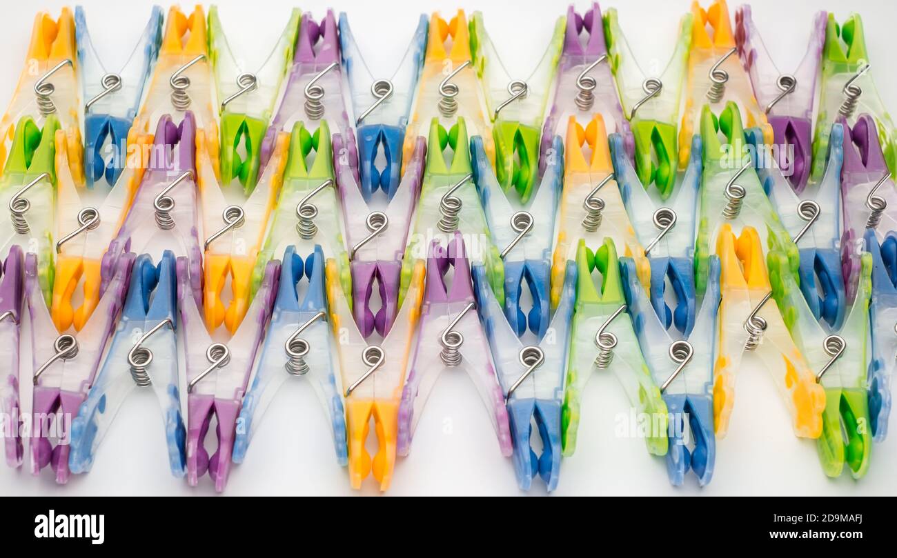 Laundry hook clips hi-res stock photography and images - Alamy