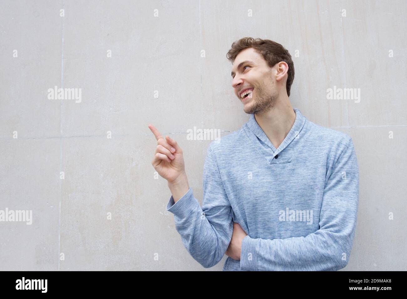 Man pointing finger copy hi-res stock photography and images - Alamy