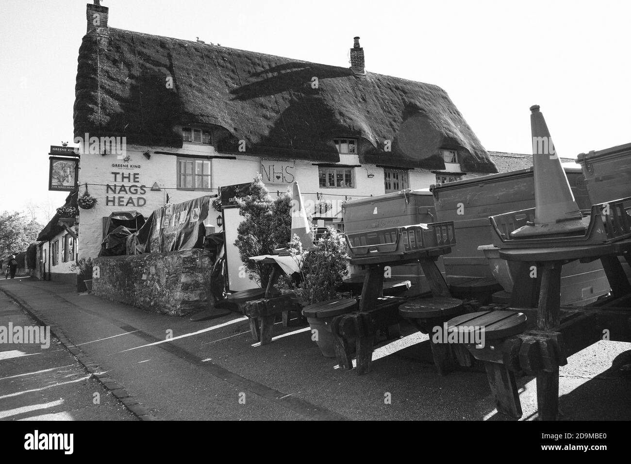 Taken during the first lockdown due to Covid-19 showing the impact of ...