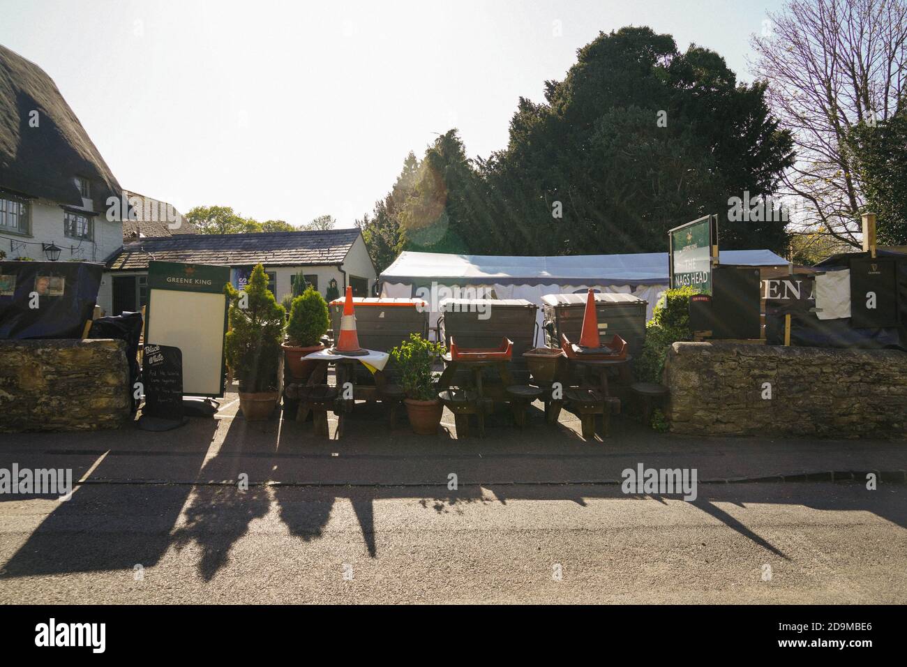 Taken during the first lockdown due to Covid-19 showing the impact of ...