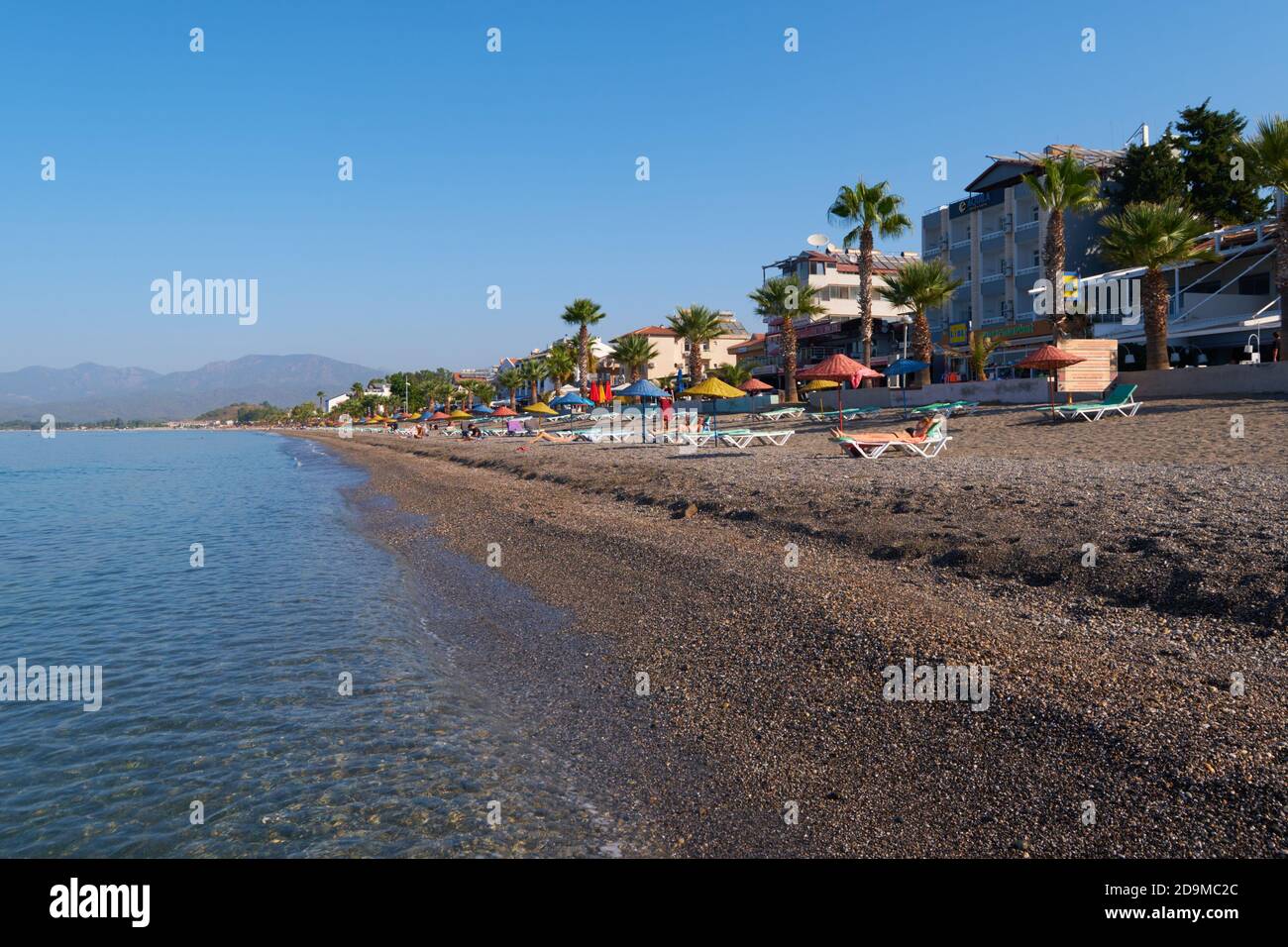 Calis beach, Fethiye, Turkey Stock Photo - Alamy