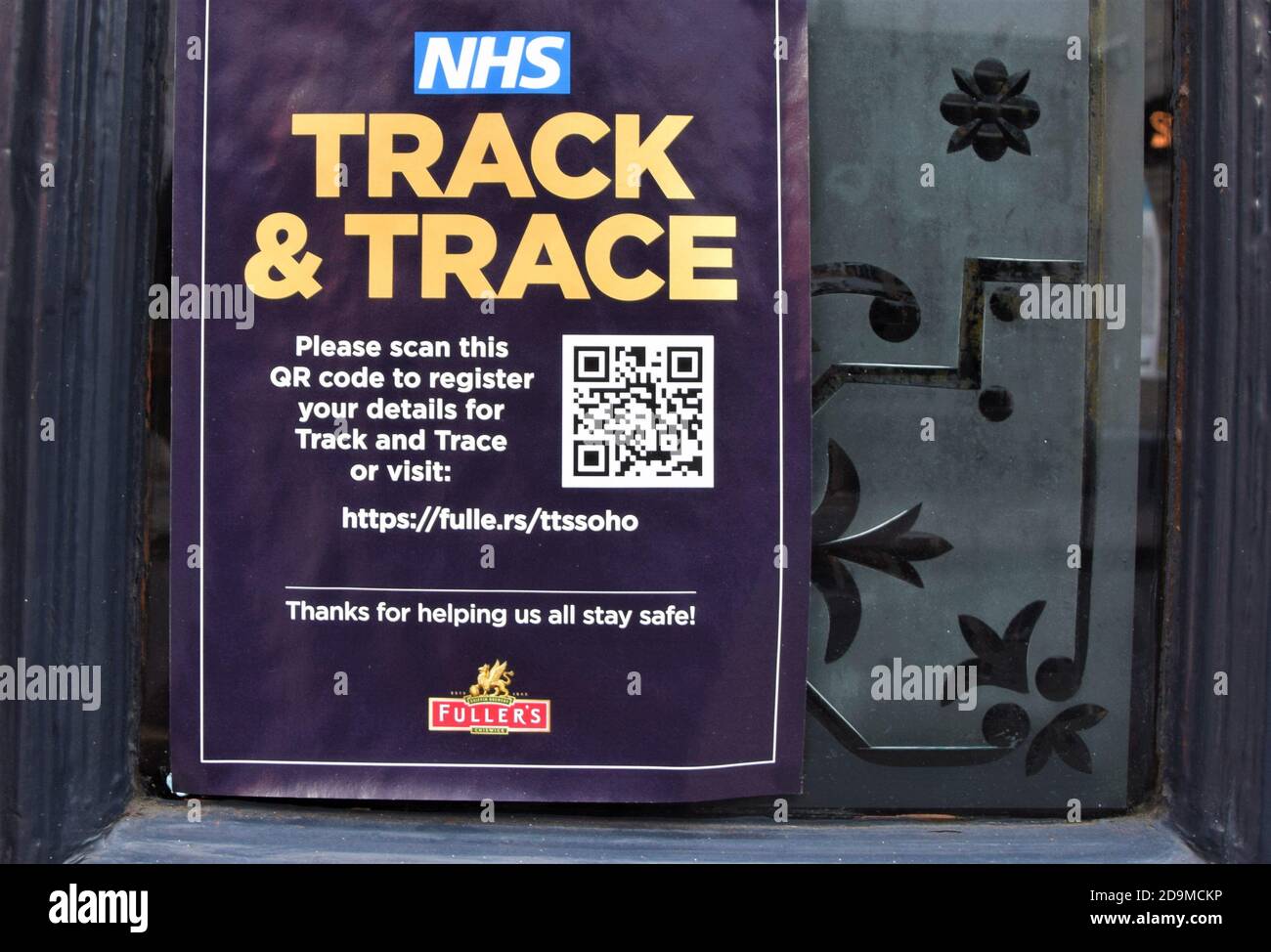 Track and trace at restaurant hi-res stock photography and images - Alamy