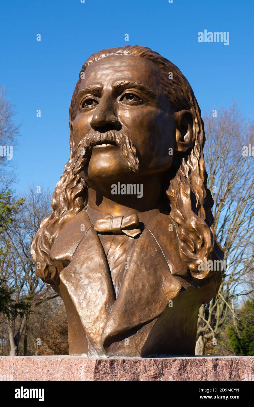 Troy Grove, Illinois / United States - November 4th, 2020: Bust of Wild ...