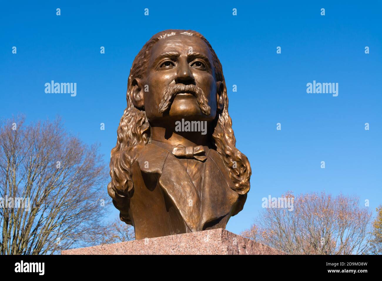 Troy Grove, Illinois / United States - November 4th, 2020: Bust of Wild ...