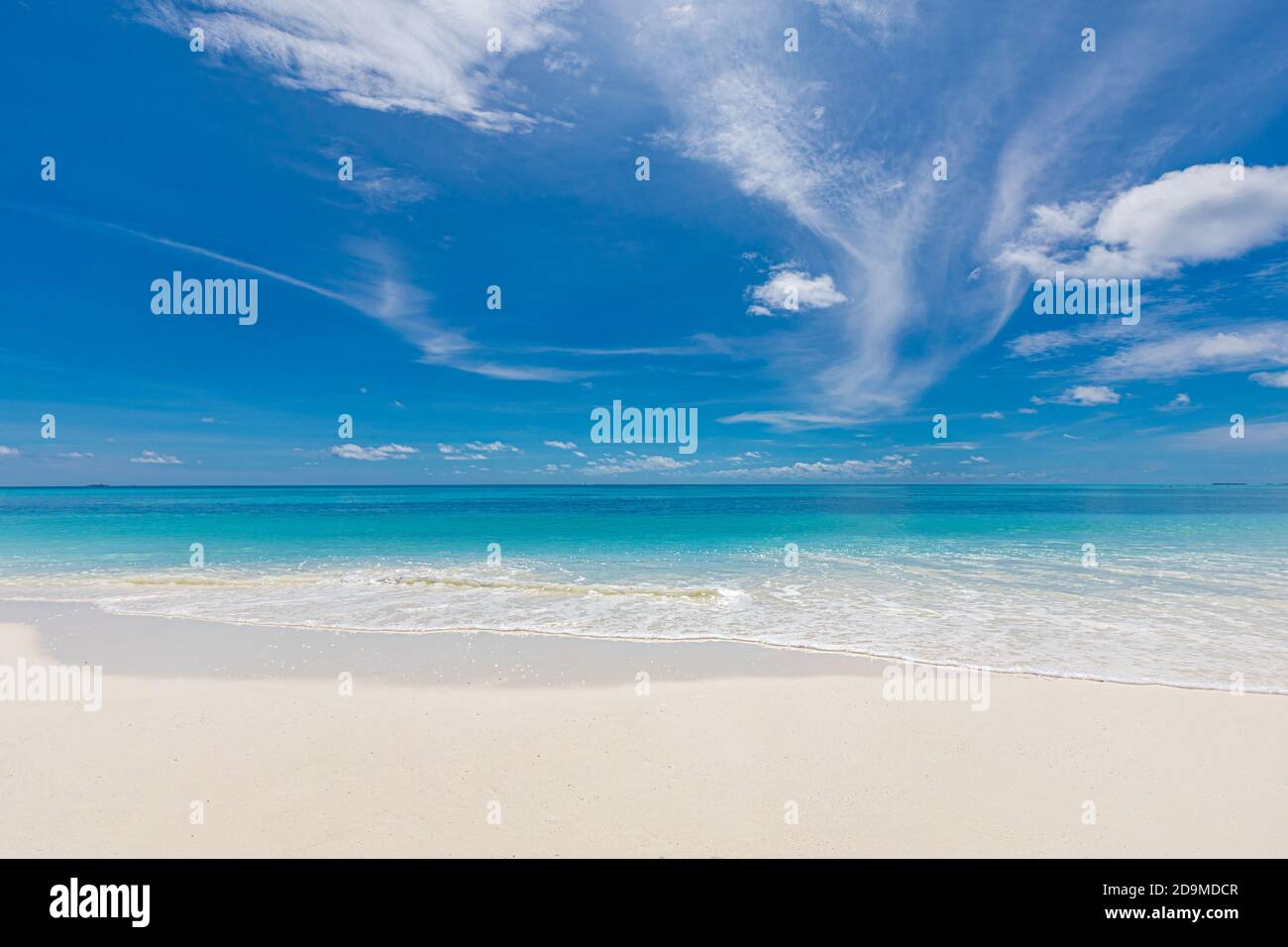 Barbados blue sky with white clouds hi-res stock photography and images ...