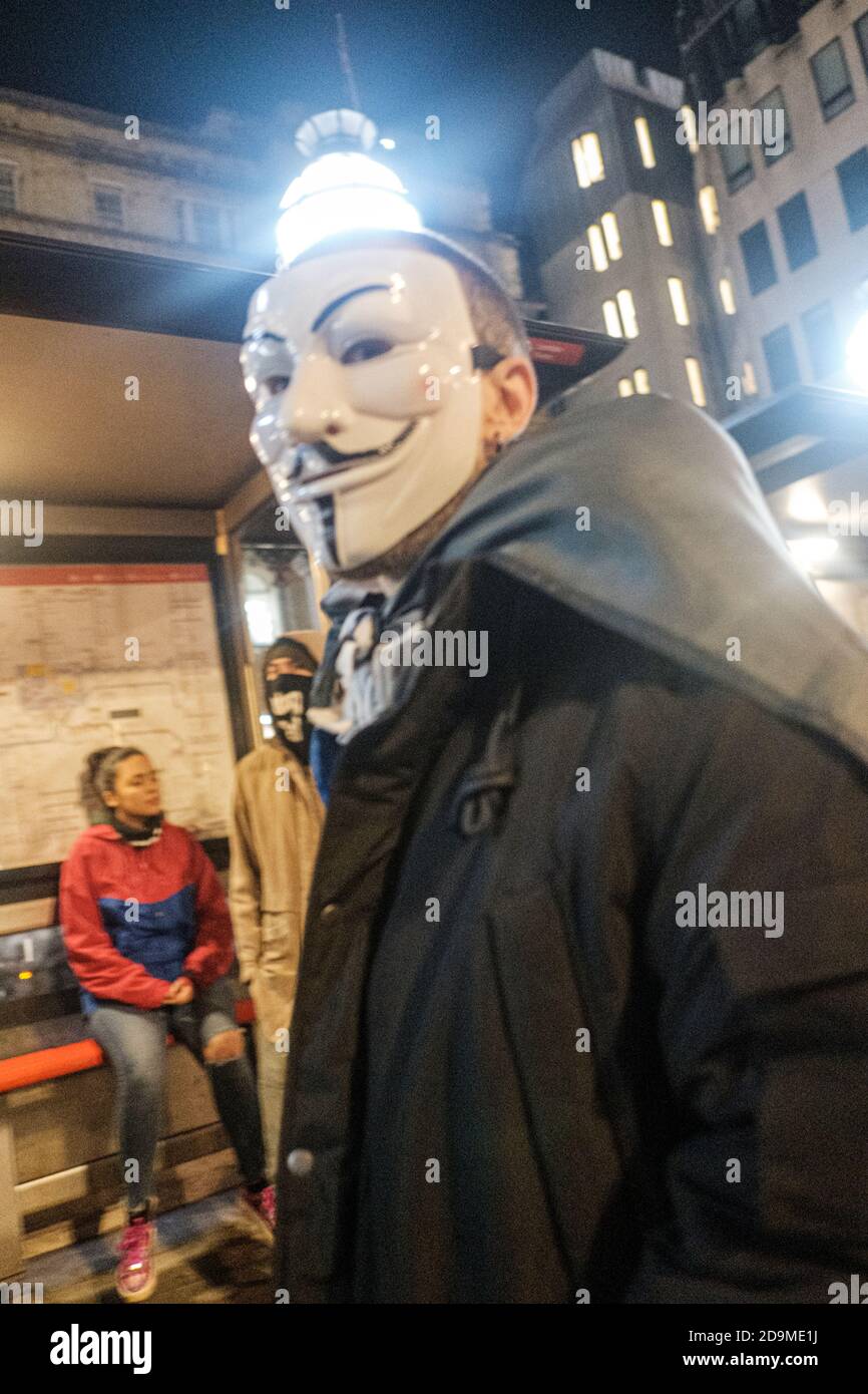 What was supposed to be an Anonymous Million Mask March turned into a ...