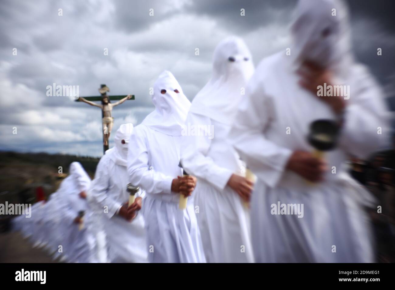 Procession of the Holy Burial of the brotherhood of Bercianos de Aliste ...