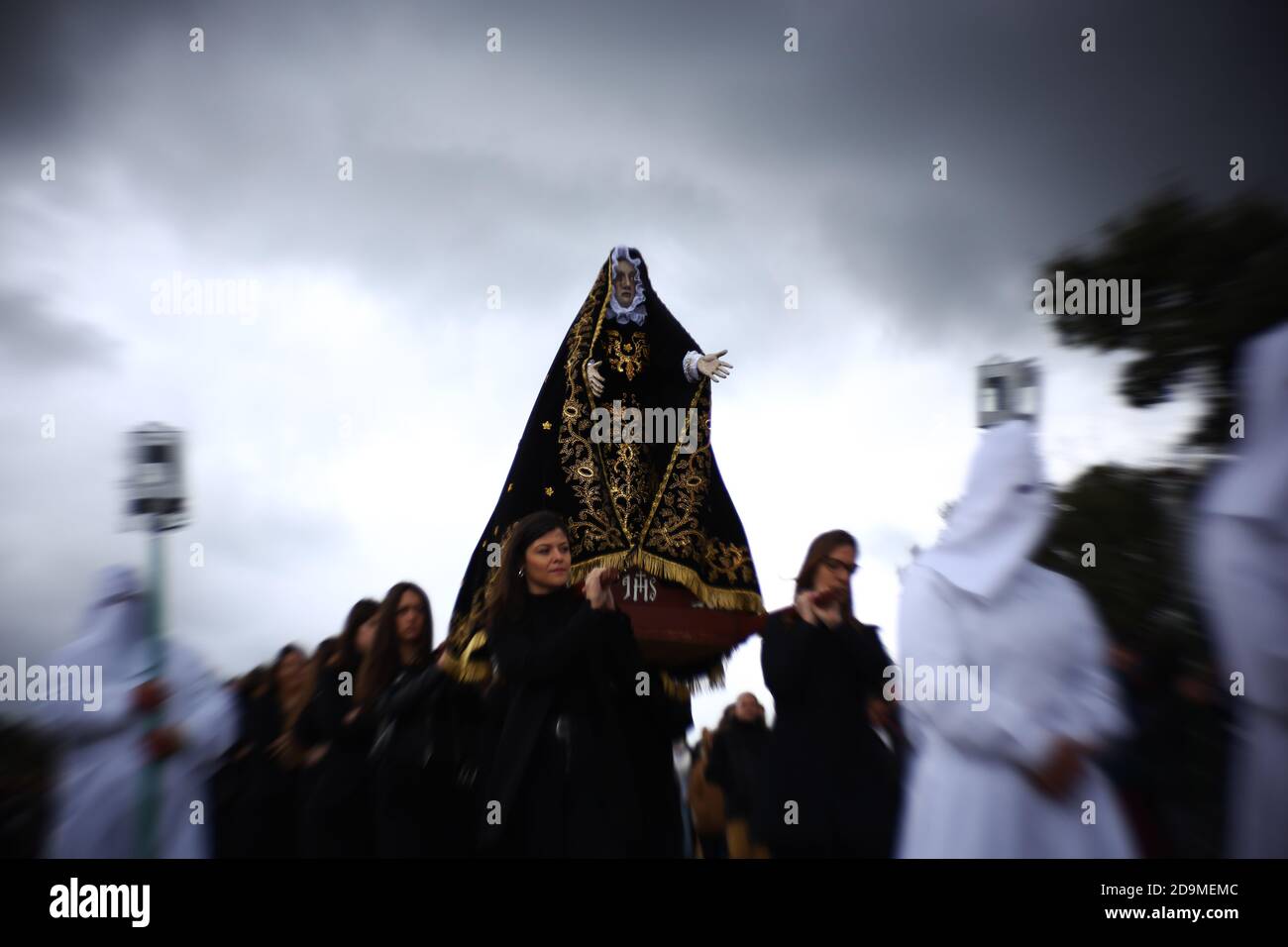Procession of the Holy Burial of the brotherhood of Bercianos de Aliste ...