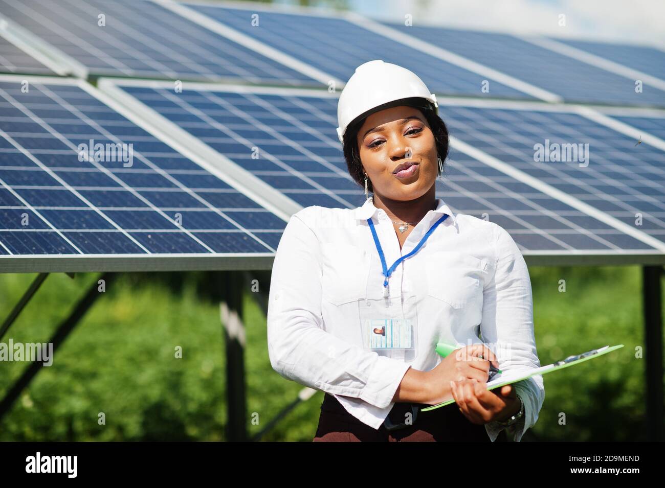 Grid solar photovoltaic africa hi-res stock photography and images - Alamy