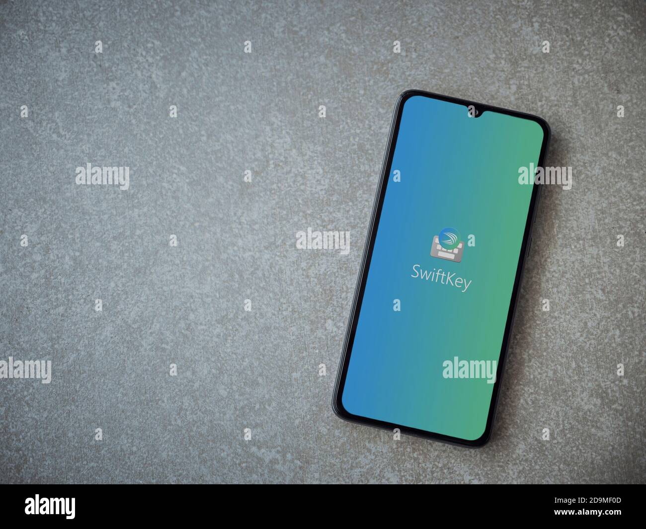 Lod, Israel - July 8, 2020: Microsoft SwiftKey Keyboard app launch ...