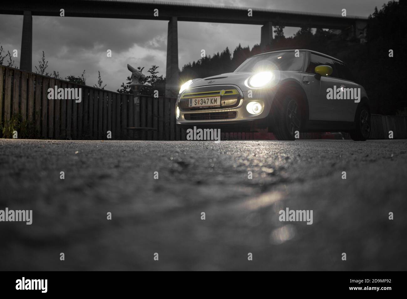 Test drive with the electric Mini Cooper SE Stock Photo - Alamy