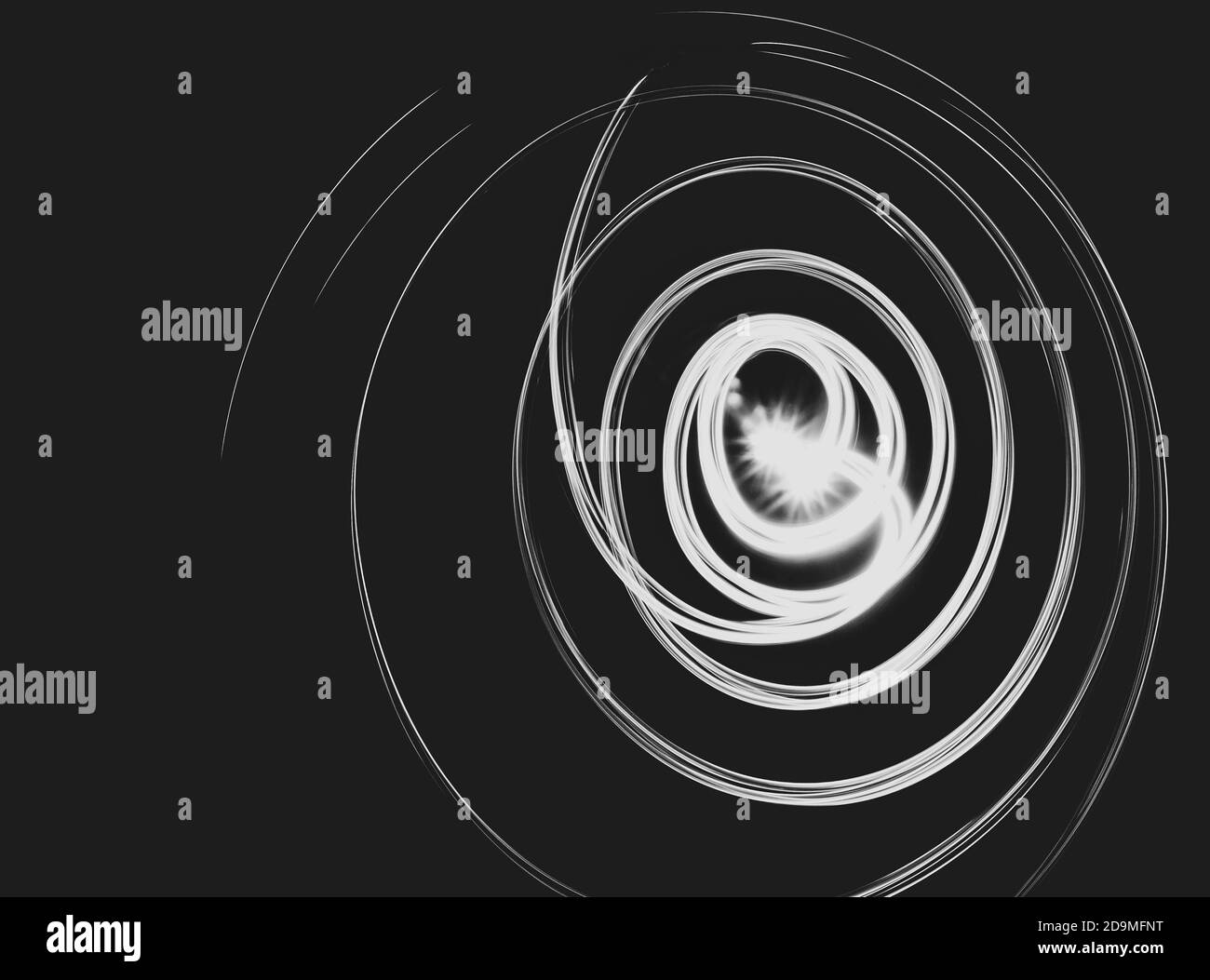 white laser light on black background Stock Photo - Alamy