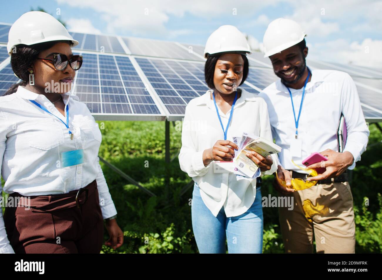 Solar plant maintenance africa hi-res stock photography and images - Alamy
