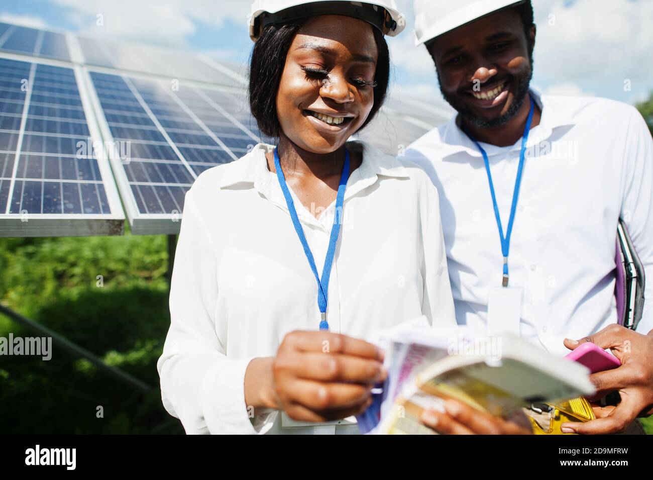 Solar plant maintenance africa hi-res stock photography and images - Alamy